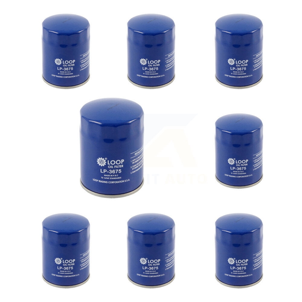 Loop Engine Oil Filter 8 Pack for Chevrolet GMC Cadillac Buick Oldsmobile Cars - Walmart.com