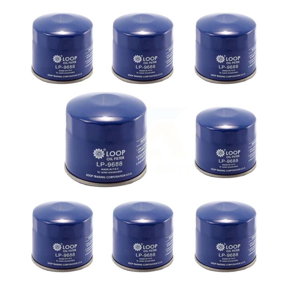 LOOP Engine Oil Filter (8 Pack) for Car Hyundai Kia Elantra Tucson ...