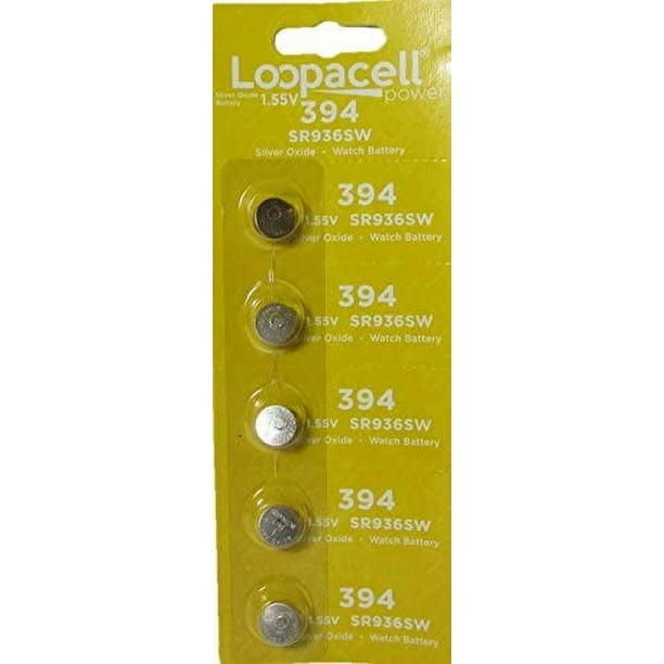 LOOPACELL 5 394-380 Button Cell Batteries 394 OX - Walmart Business ...