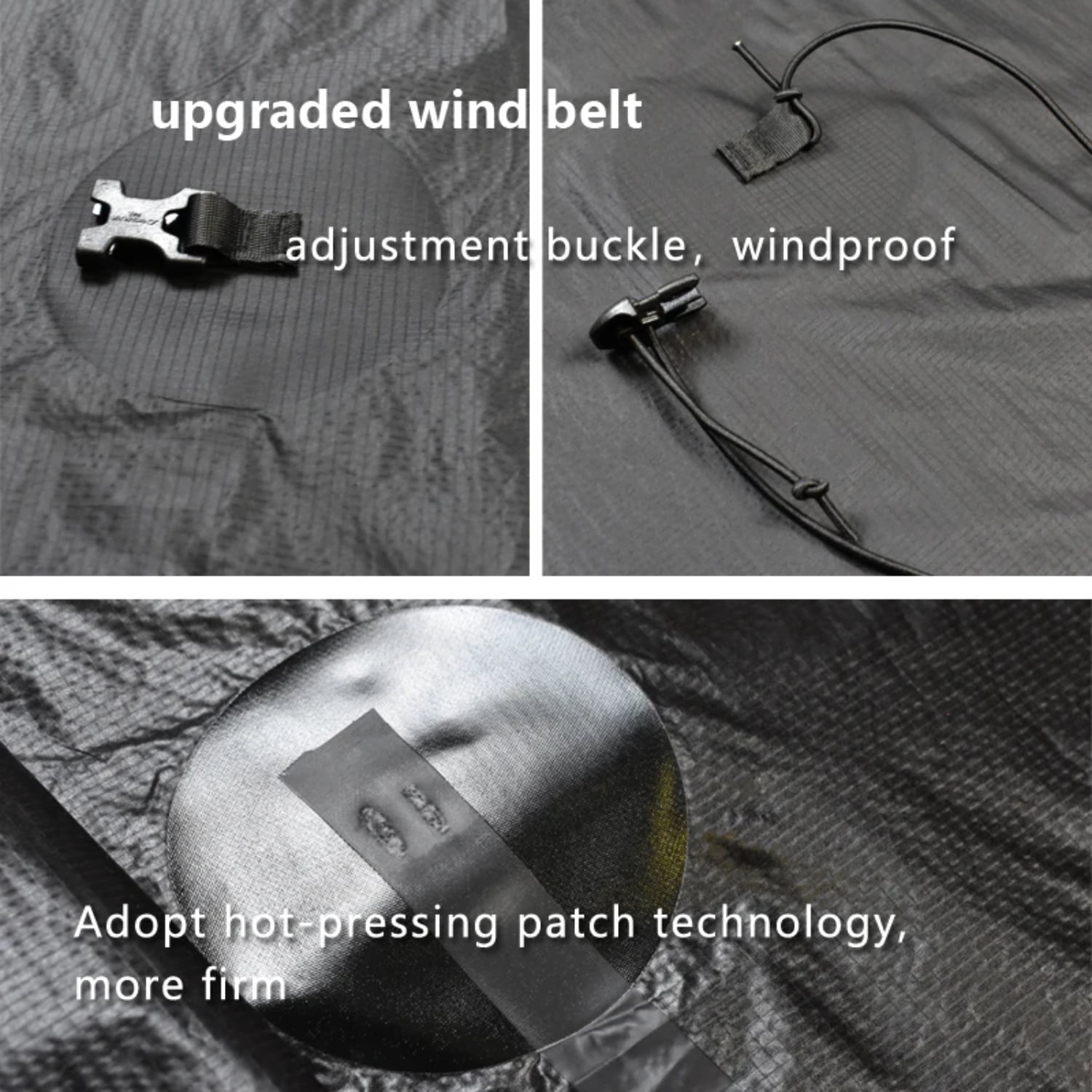 LOPNGLG 15D Silicone Coating Rain Gear Rainwear Long Rain Kilt ...