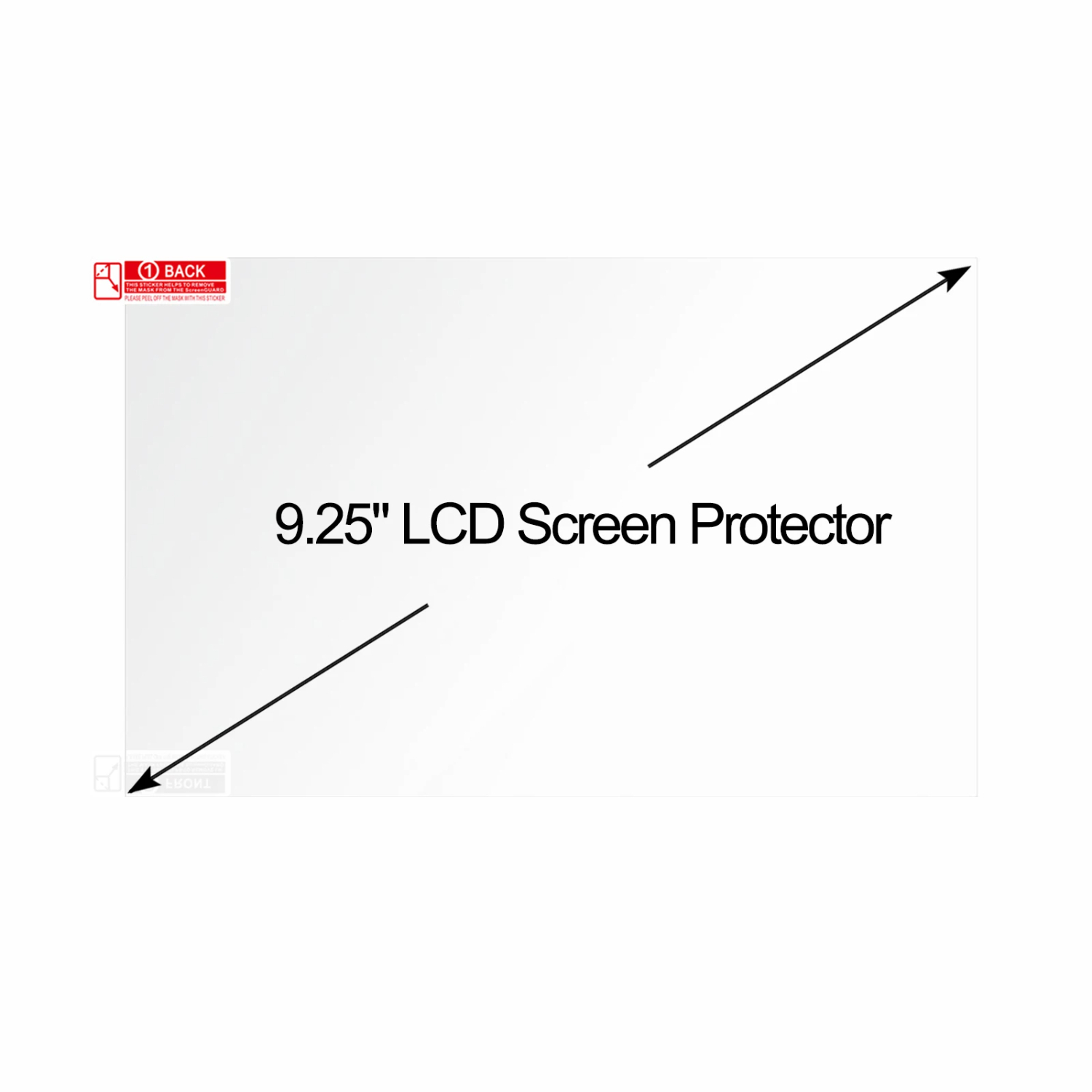 LOPNGLG 9.25 inch Scratch-Resistant LCD Screen Protector Films for LCD ...
