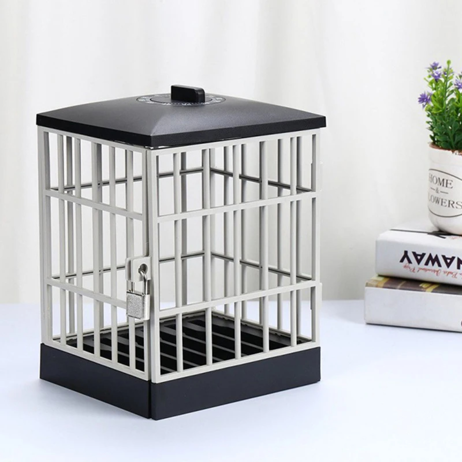 LOPNGLG Creative Cell Phone Jail with Timer for Party Table Office ...