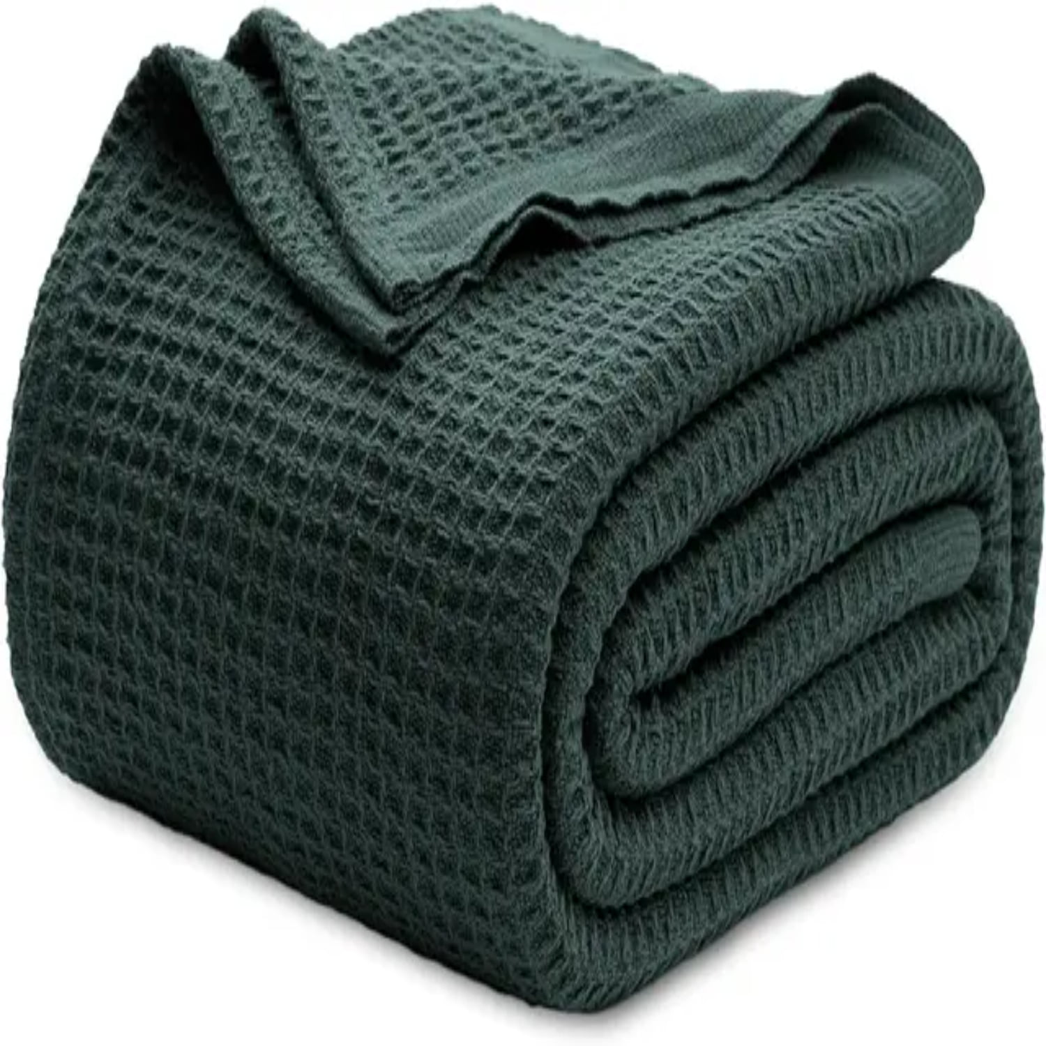 LOPNGLG Lightweight and Soft Cotton Waffle Weave Blankets for Couch or ...