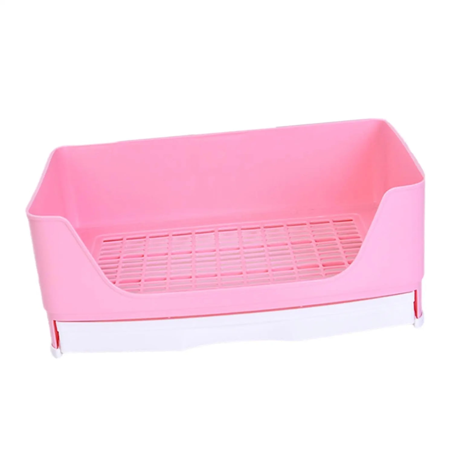 LOPNGLG Portable Non-Slip Rabbit Litter Box with Bottom Pan - Ideal ...