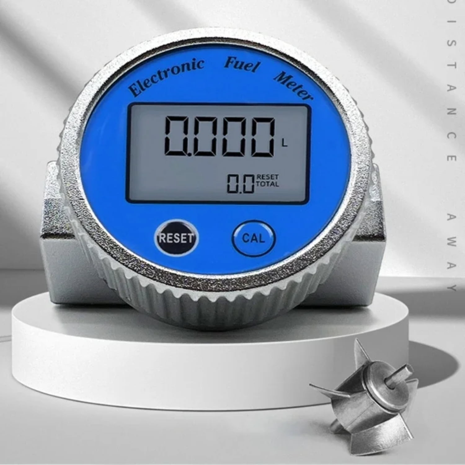 LOPNGLG Waterproof Turbines Flow Meter Electronic Digital Flowmeter ...