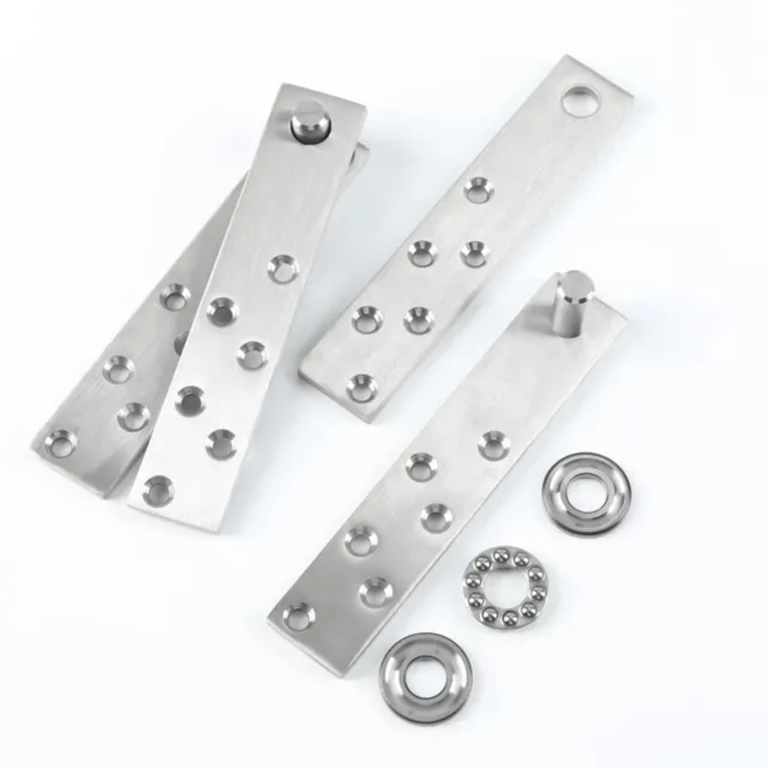 LOPNGLNG Degree Stainless Steel Rotating Shaft Wooden Door Top Bottom ...