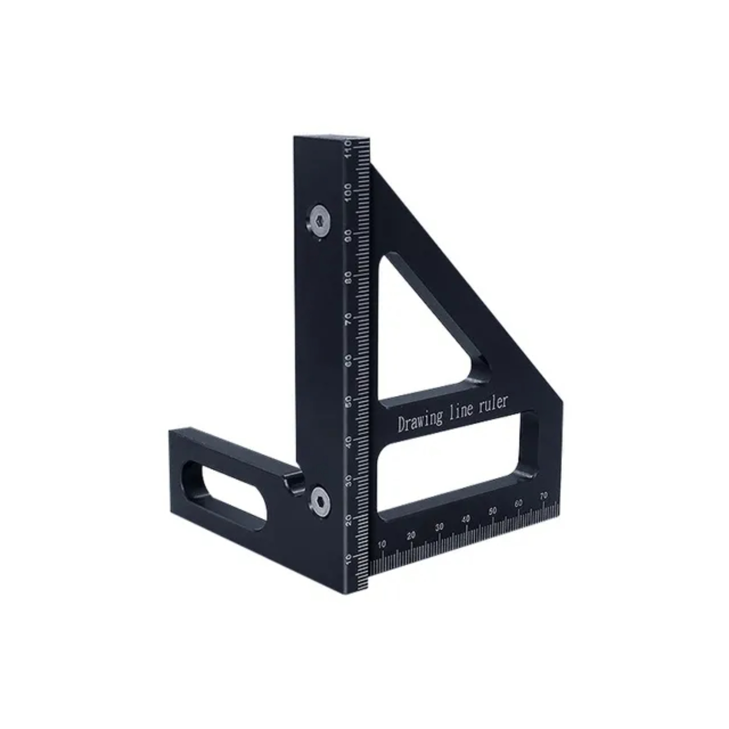 LOPNGLNG Precision Aluminum Protractor Carpenter Square with Versatile ...