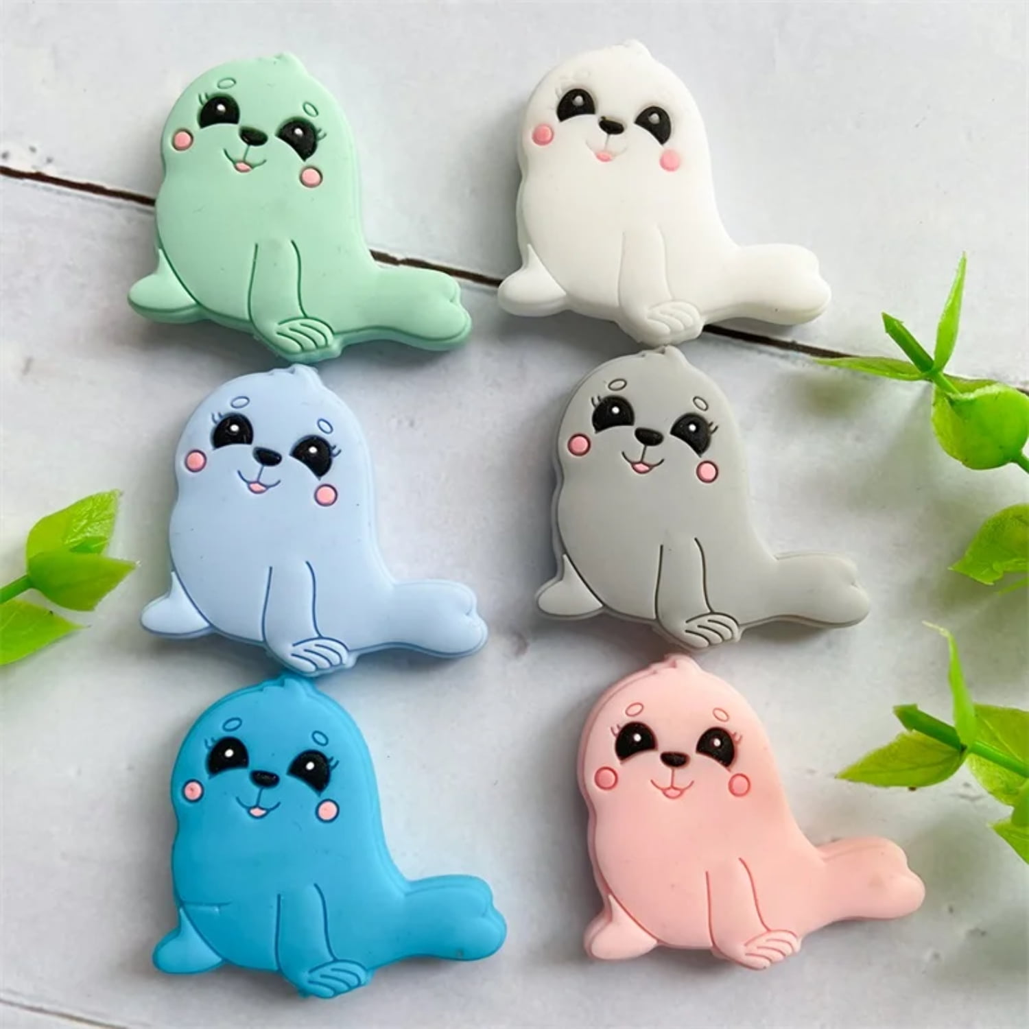 LOPNGLS 50pcs Silicone Animal Cartoon Baby Zhuhai Lion DIY Pacifier ...