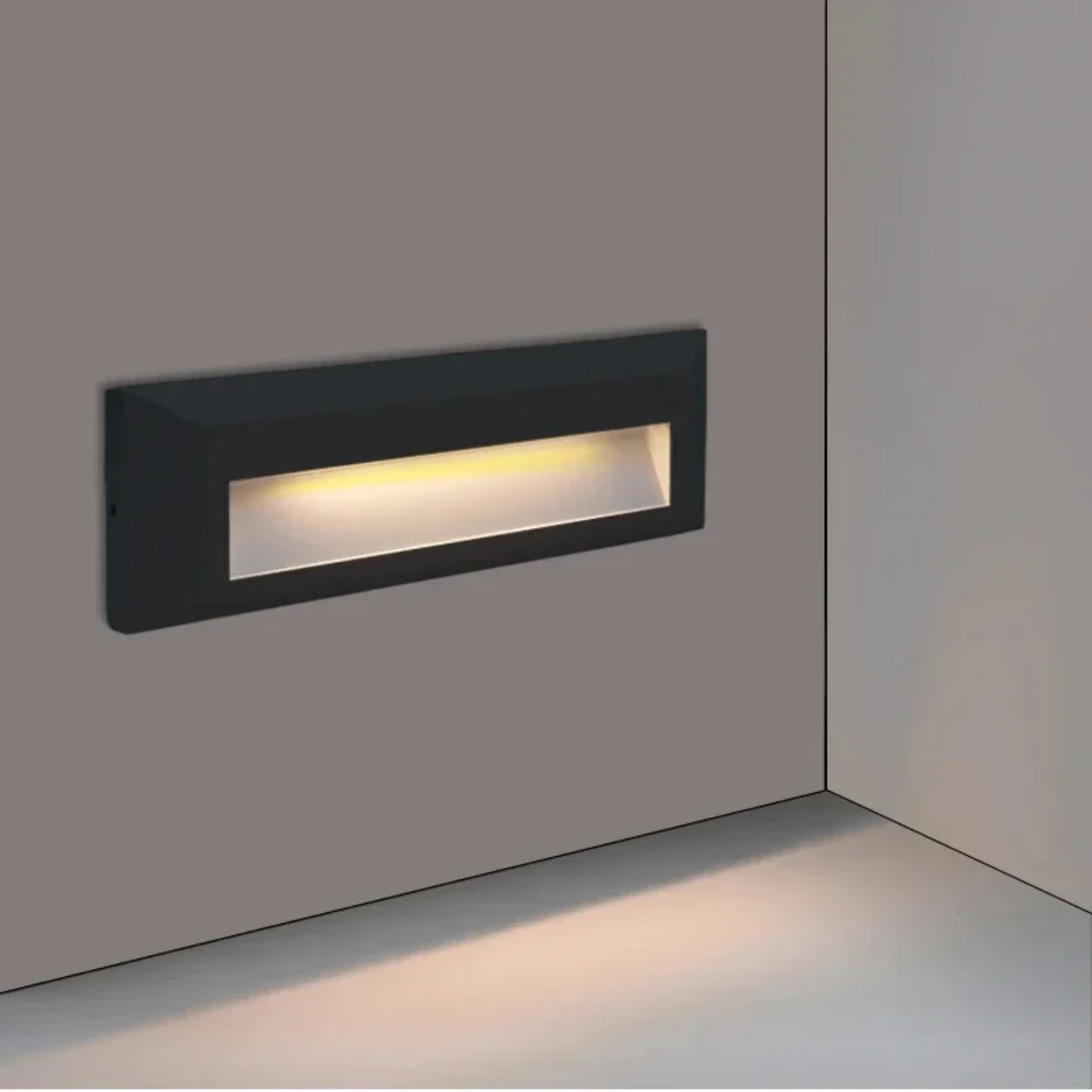 LOPNGLS 6W LED Square Wall Light Outdoor Exposed Waterproof Staircase ...