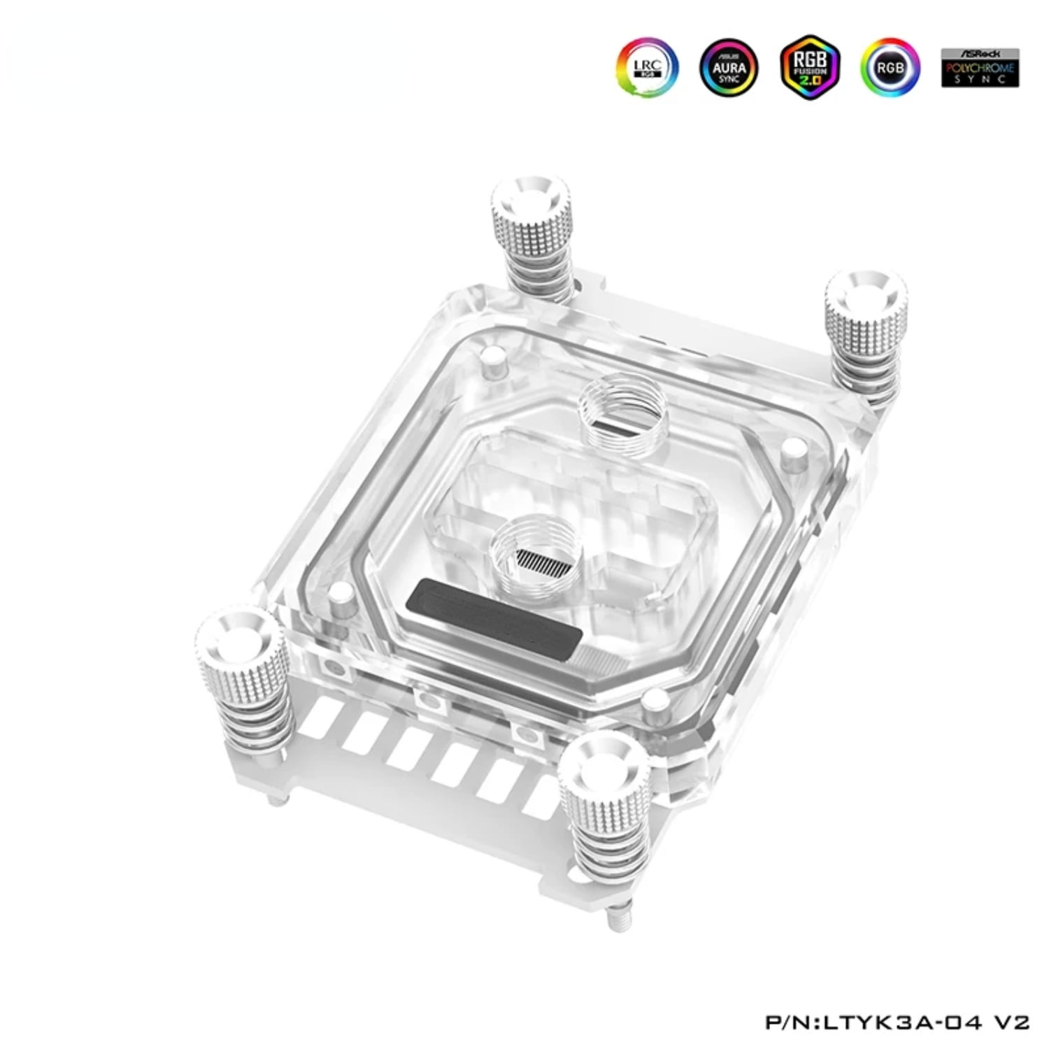 LOPNGLS CPU Water Block For AM5 AM4 / AM3+ / AM3 / FM2 5V ARGB 3PIN ...