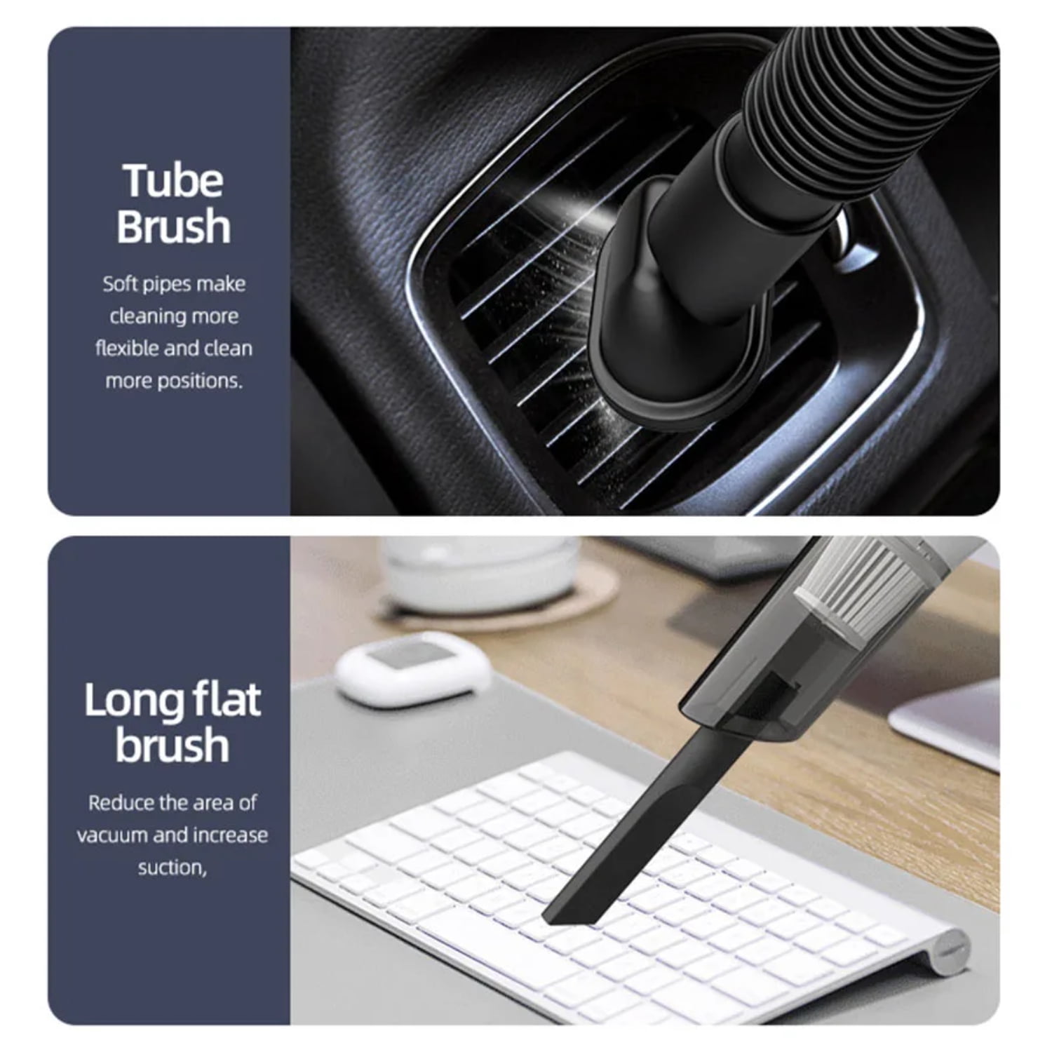 LOPNGLS Convenient and Efficient Rechargeable Wireless Handheld Sweeper ...