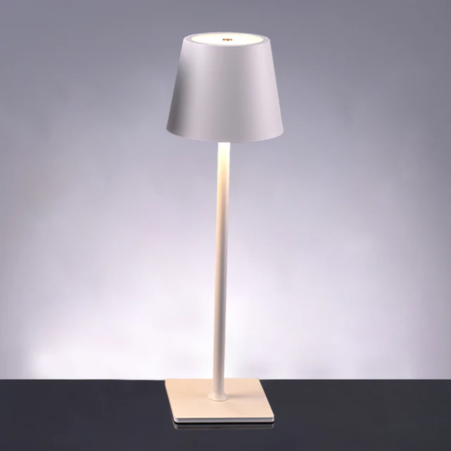 LOPNGLS Macaron led Table Lamp Trichromatic Dimming Living Room ...