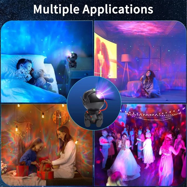 LOPNGLS Magical Star Projector with Nebula Modes and Space Astronaut ...