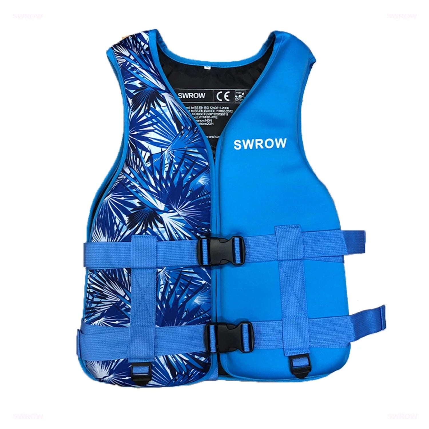 LOPNGLS Neoprene Life Jacket Adult Life Vest Water Safety Fishing Vest ...