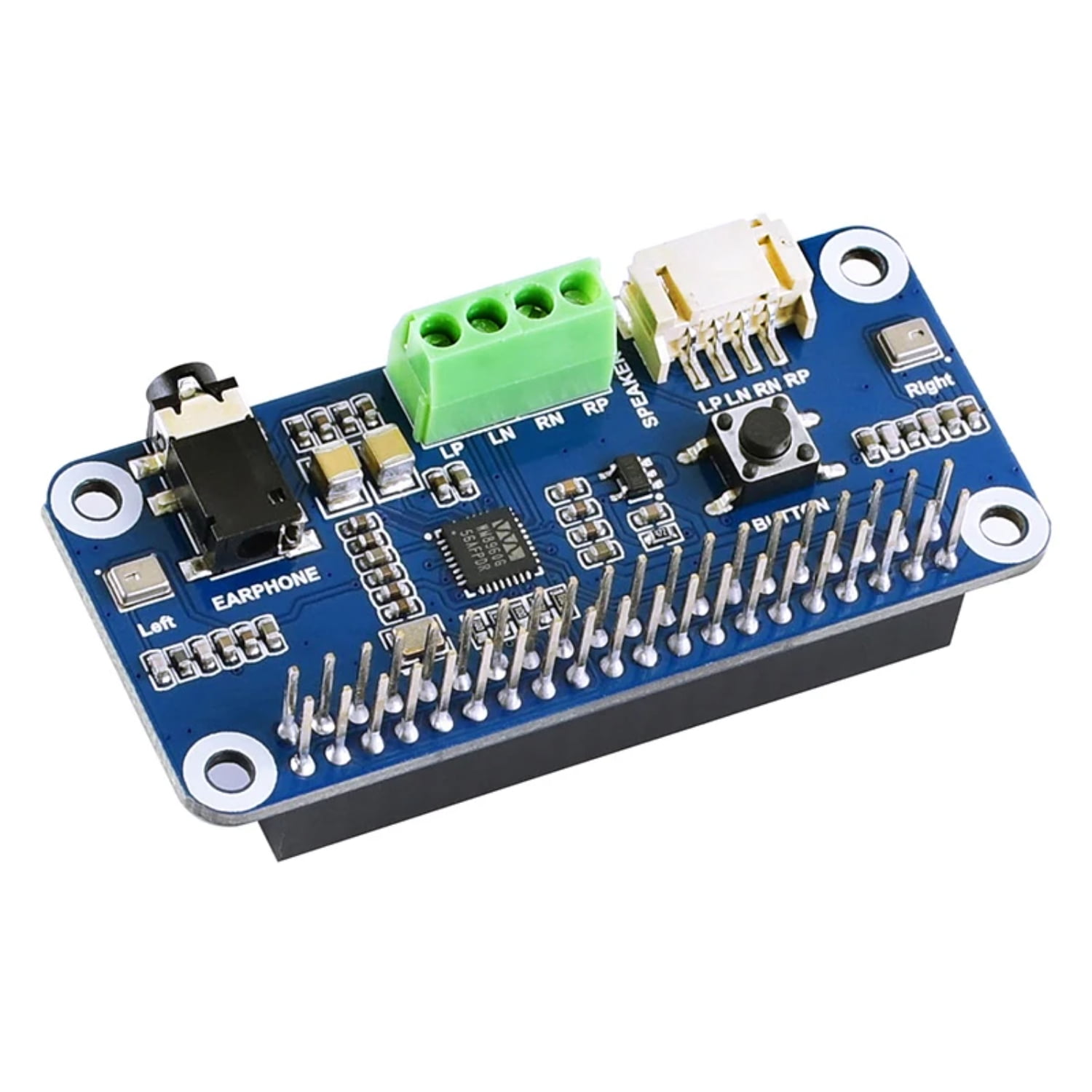 LOPNGLS Raspberry Pi Hi-Fi Sound Card WM8960 Audio HAT Stereo Encoding ...