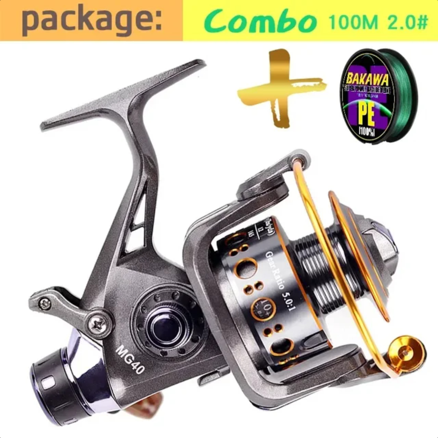 LOPNGLS Super Strong Big Fish Carp Fishing Feeder Spinning Reel Wheel ...