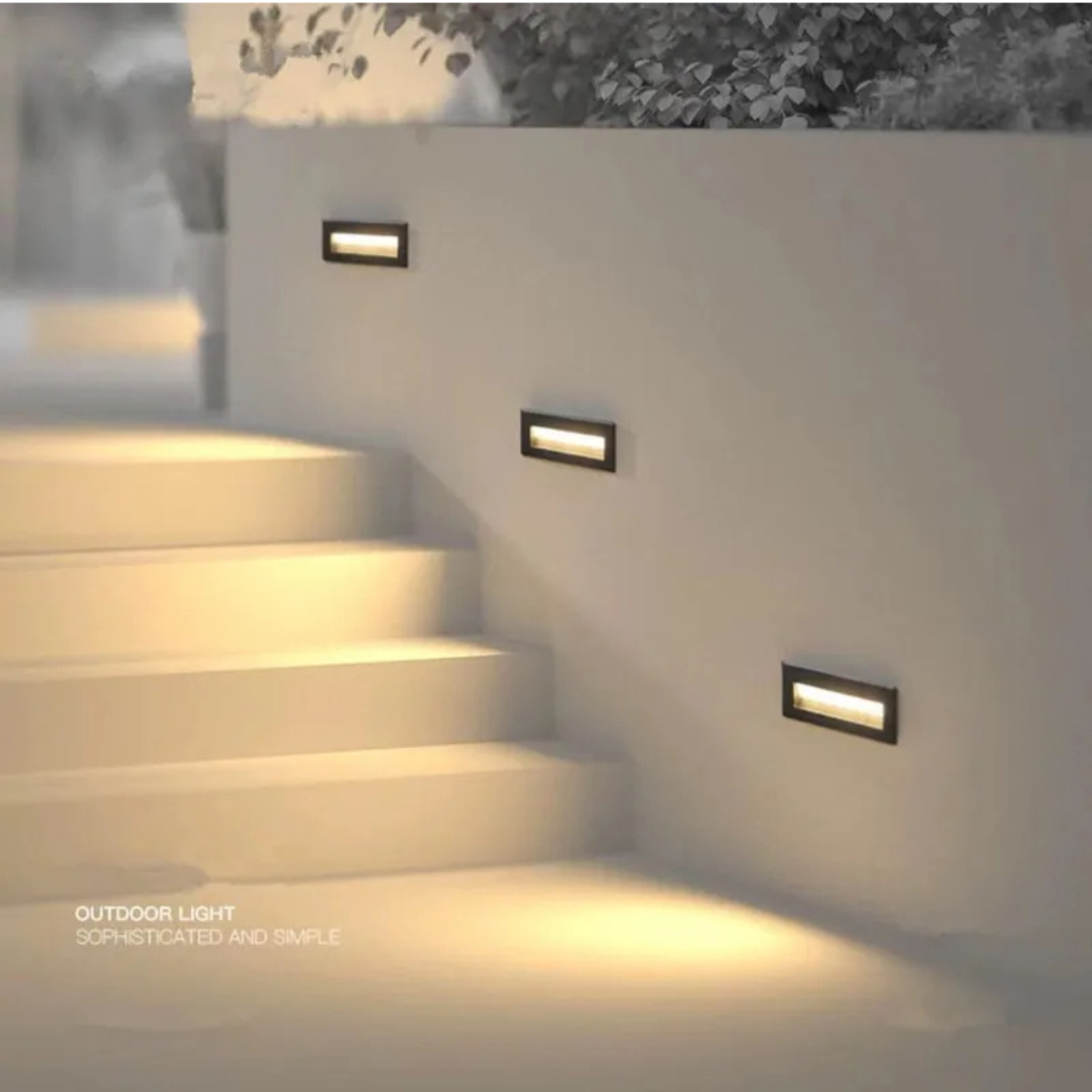 LOPNGLS Waterproof and Bright Modern 6W LED Square Outdoor Wall Lamps ...