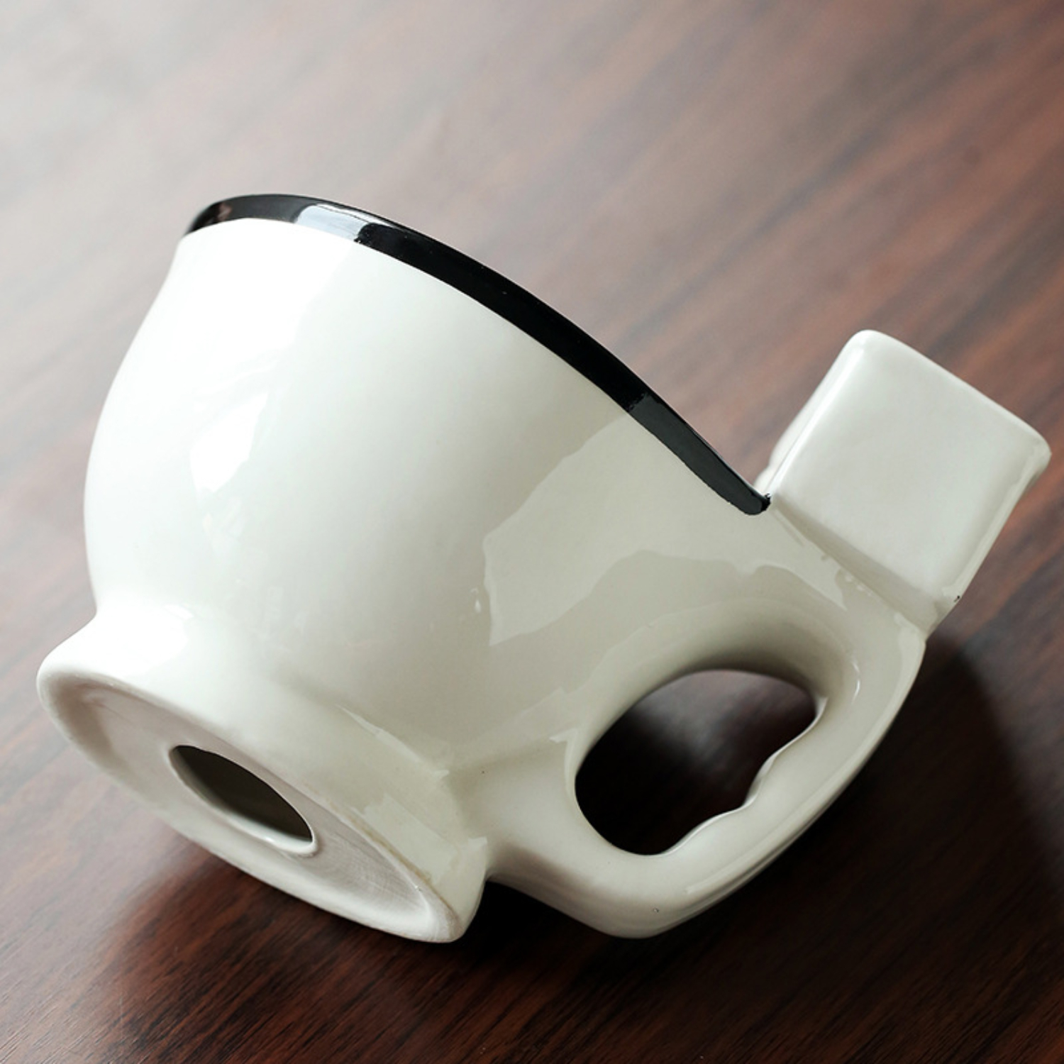 LOPNGLS or any beverage - Quirky and fun toilet-shaped ceramic mug cup ...