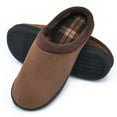 LORDFON Memory Foam Mens Slippers Slip-On House Slippers - Walmart.com