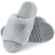 Aerusi Women's Cozy Slide Indoor Slippers - Walmart.com