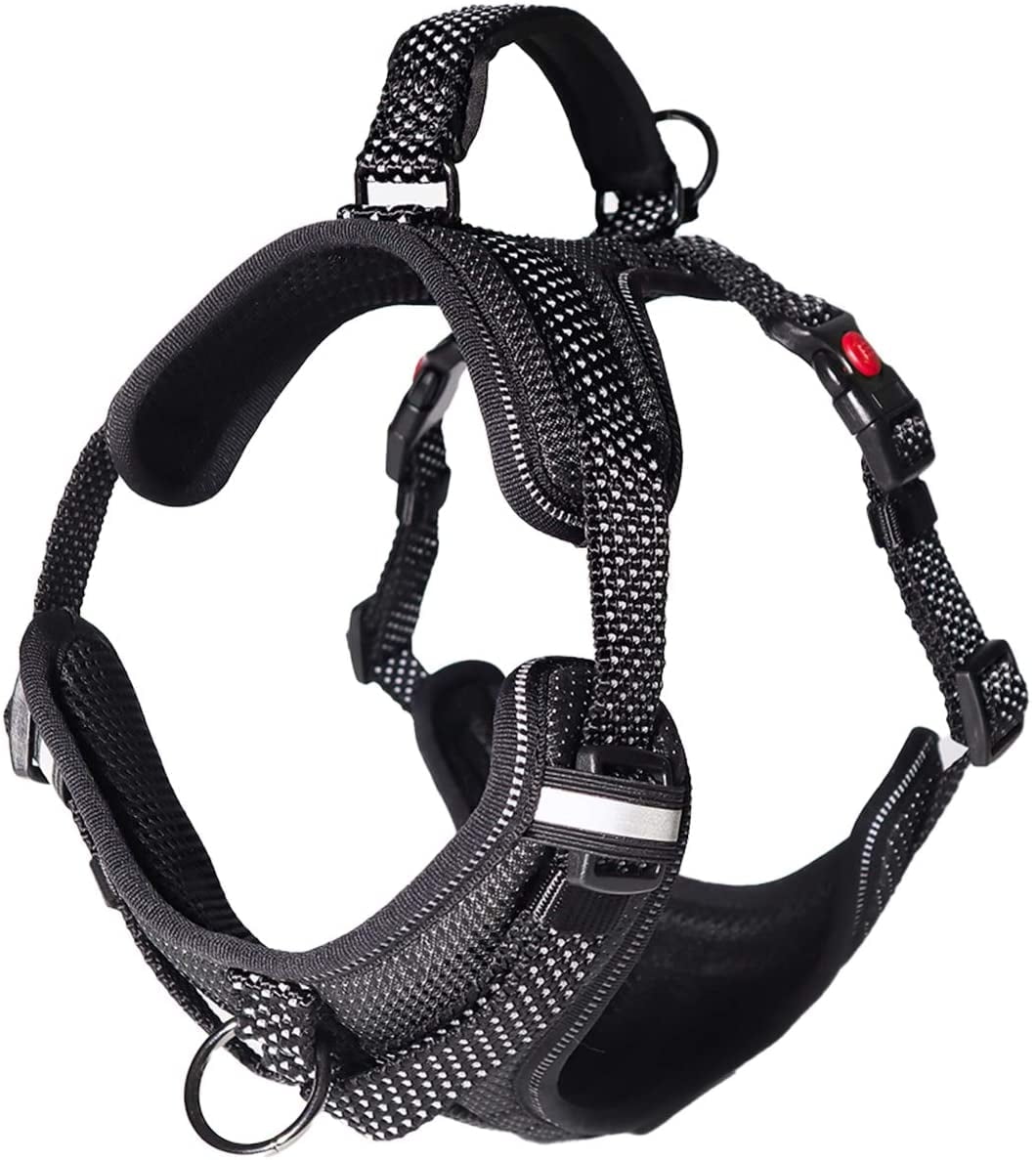 LOS ANDES Full Reflective Dog Harness Adjustable Harness No Pull Pet ...