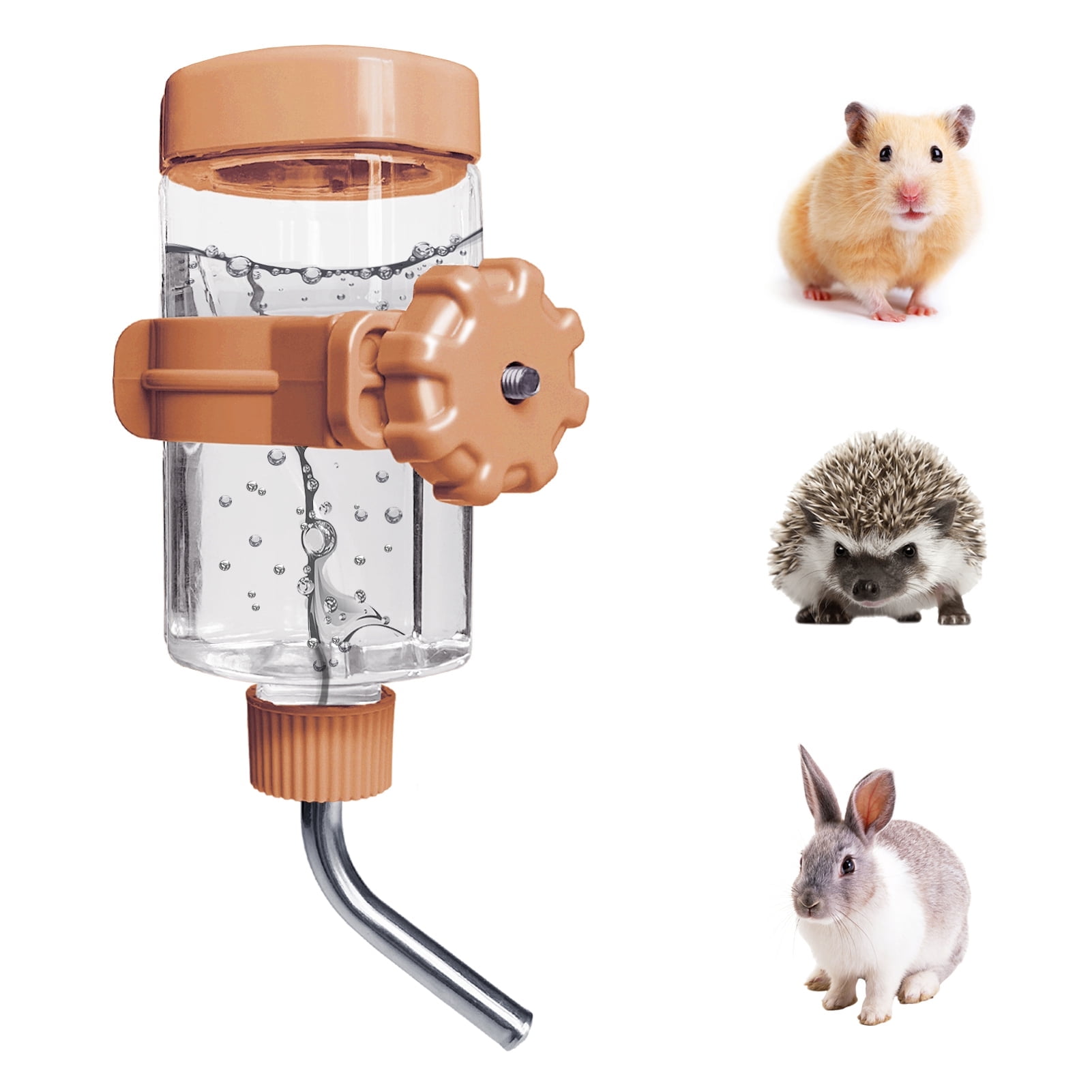 LOS ANDES Hamster Water Bottle No-Drip Water Bottle Leak-proof Water ...