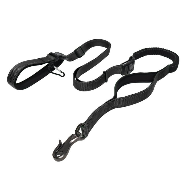 LOS ANDES Heavy Duty Dog Leash, 5FT - 8 FT Double Handle Dog Leash ...