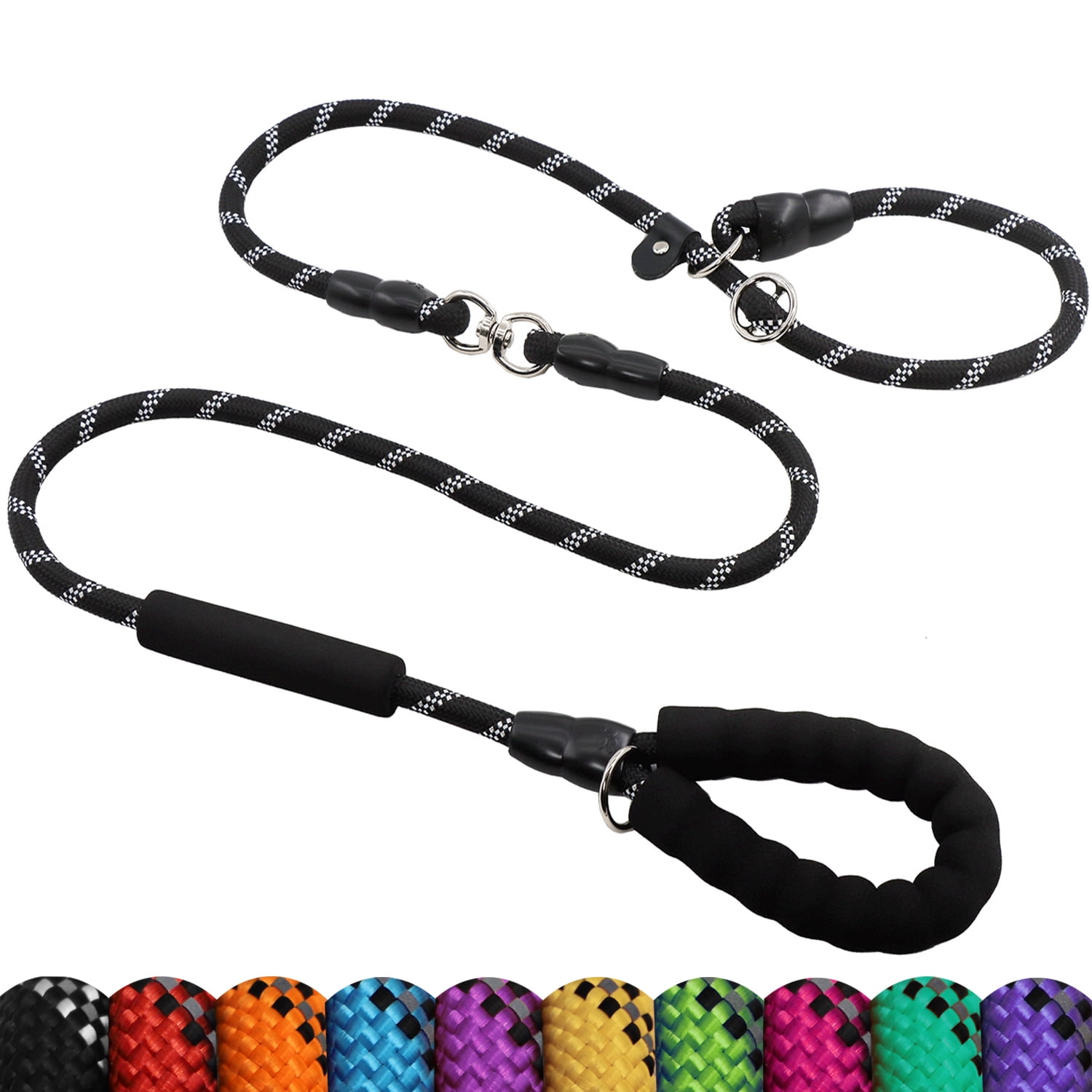 LOS ANDES Slip Lead Dog Leash, 6 FT Heavy Duty Training Leash No Pull ...
