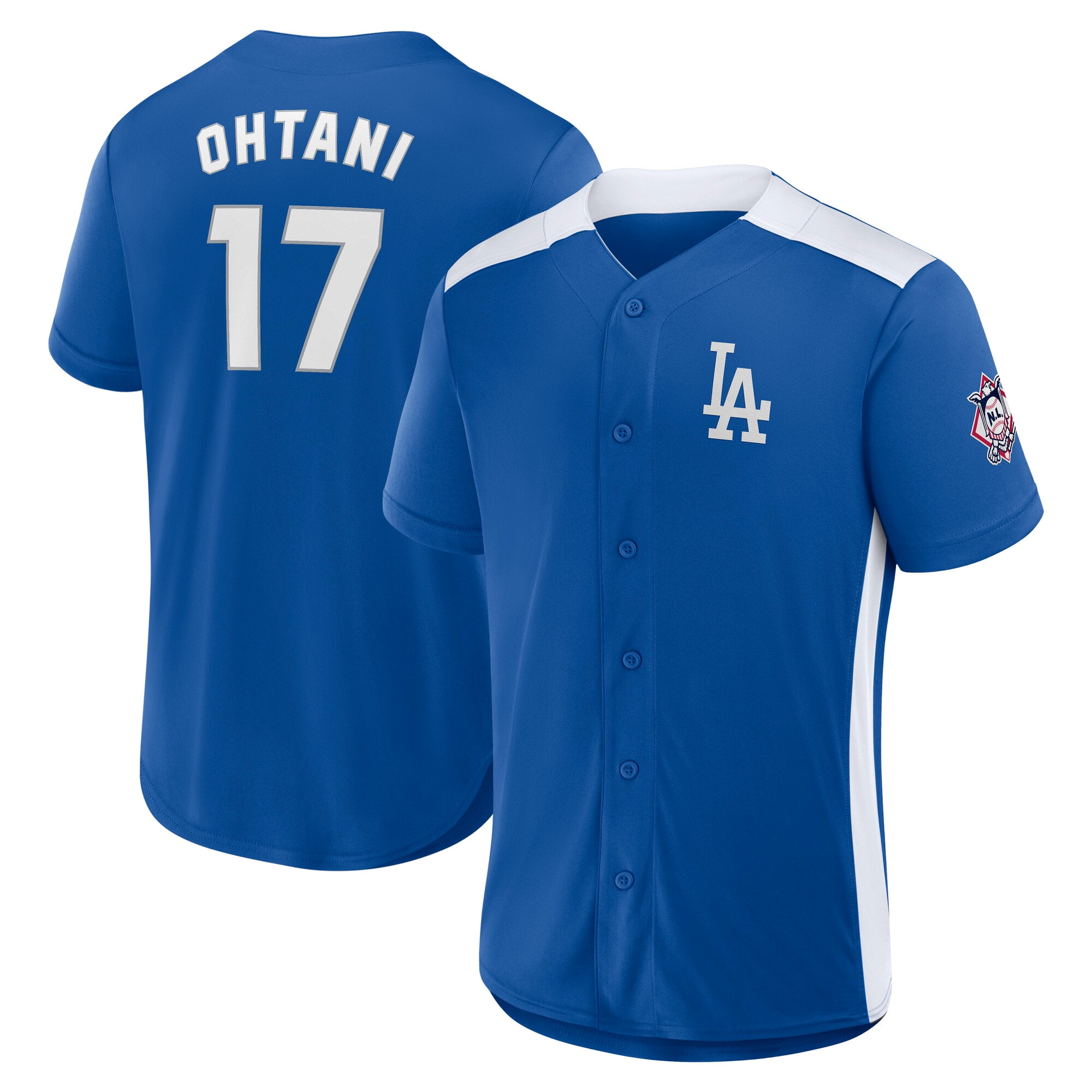 Shohei Ohtani Los Angeles Dodgers Men's Royal Outperform Poly Full ...