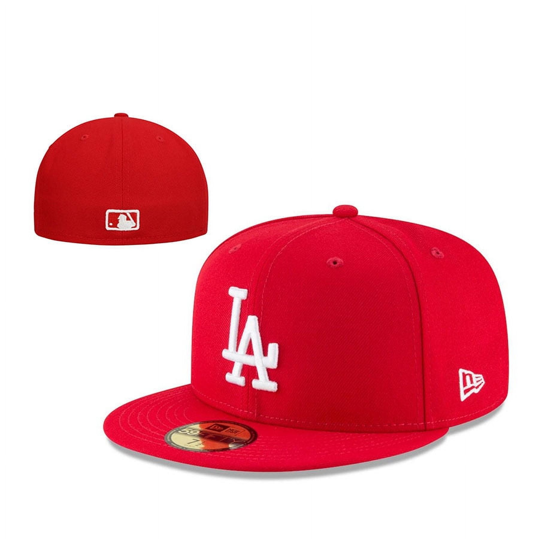 LOS ANGELES HAT M-L-B MAJOR LEAGUE Baseball cap DODGERS HAT Fitted Hat ...