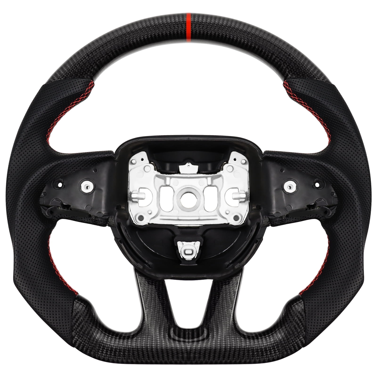 LOSCHEN Real Carbon Fiber Steering Wheel For Dodge/Jeep Grand Cherokee ...