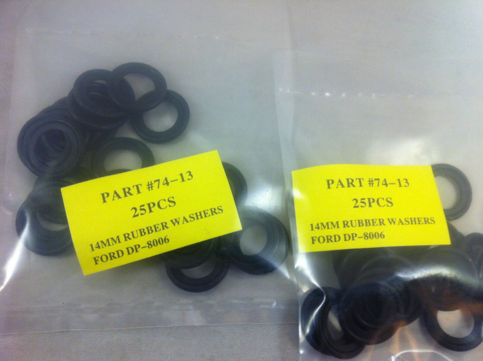 LOT 1000 DP7413 RUBBER OIL DRAIN PLUG CRUSH WASHERS GASKETS 14mm ...