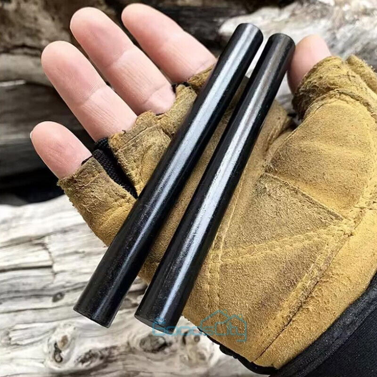 LOT Huge 1/2 x5" Magnesium Ferro Rod Fire Starter Emergency Ferrocerium ...