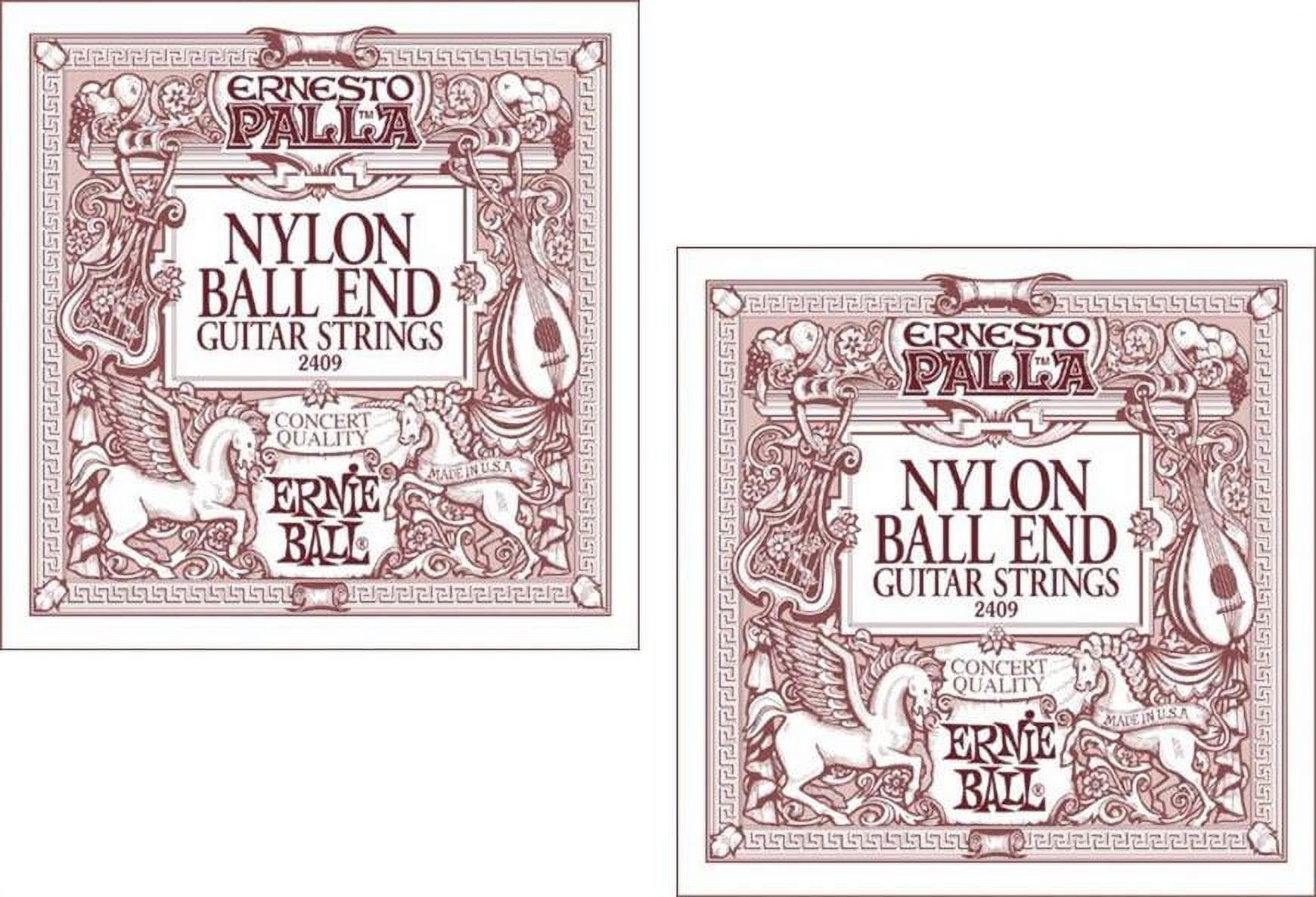 LOT OF 2 - Ernie Ball Ernesto Palla Nylon Ball End Guitar Strings ...
