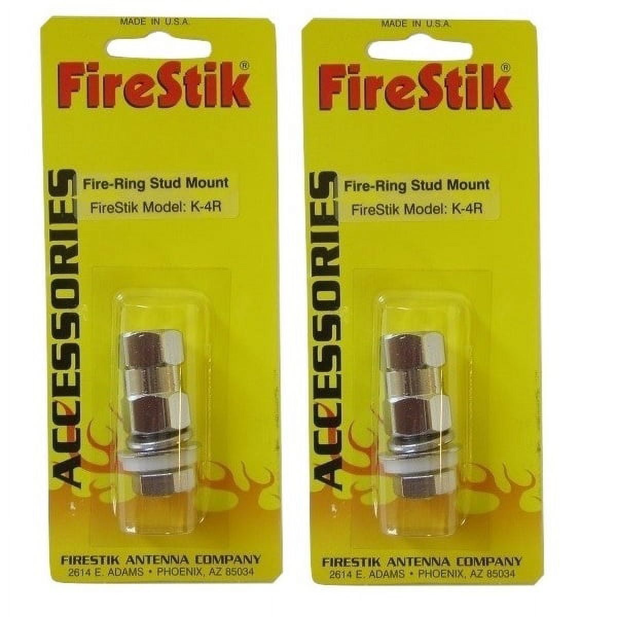 LOT OF 2 FIRESTIK K-4R CB RADIO ANTENNA FIRERING STUD MOUNT - Walmart.com