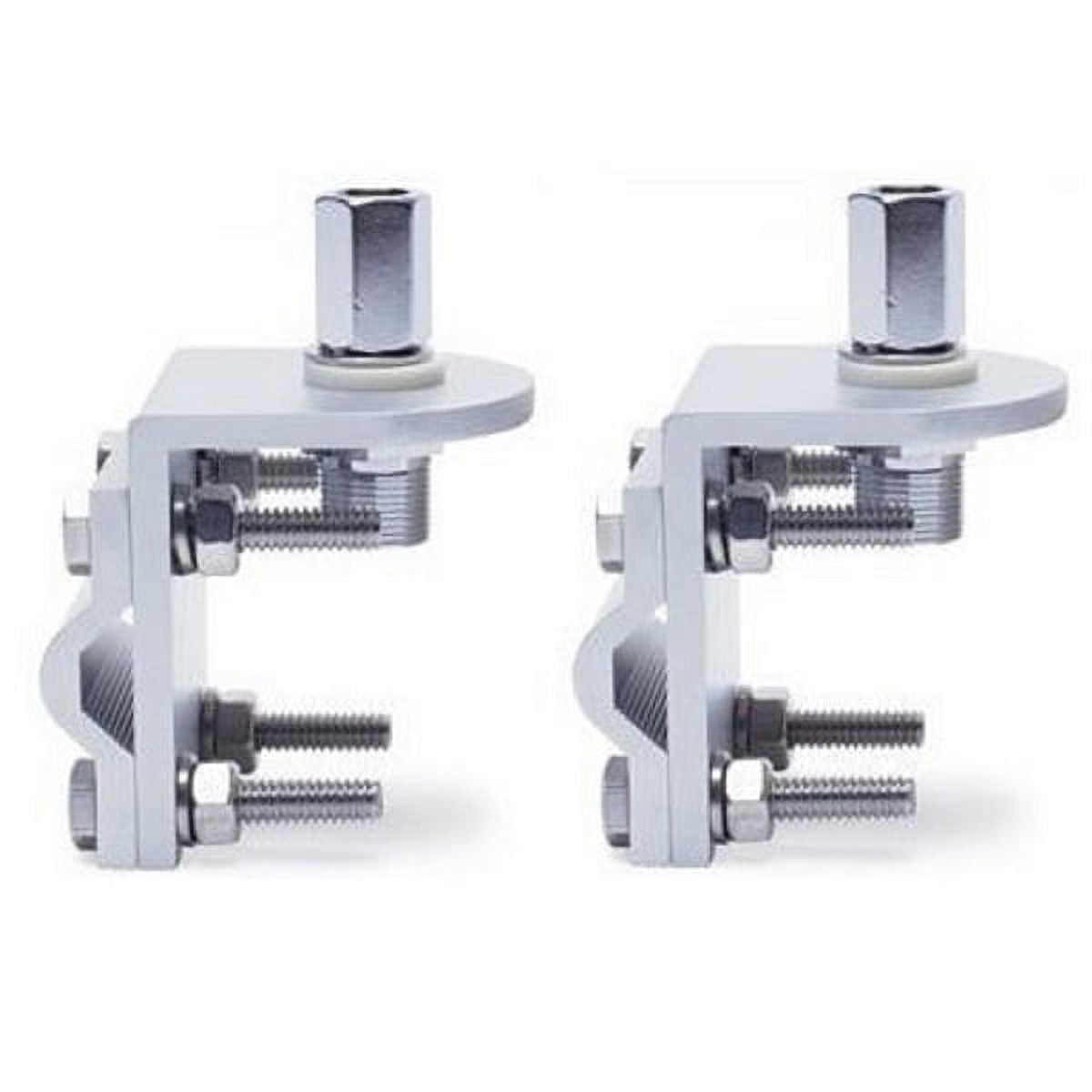 LOT OF 2 WORKMAN RV1 SINGLE GROOVE CB RADIO ANTENNA MIRROR MOUNT W/ SO ...