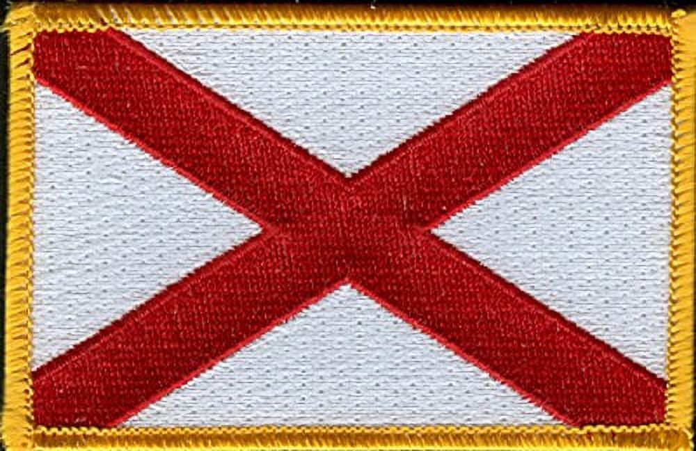 LOT OF 25!! Alabama Patch 3.50" x 2.25", State of Alabama Embroidered ...