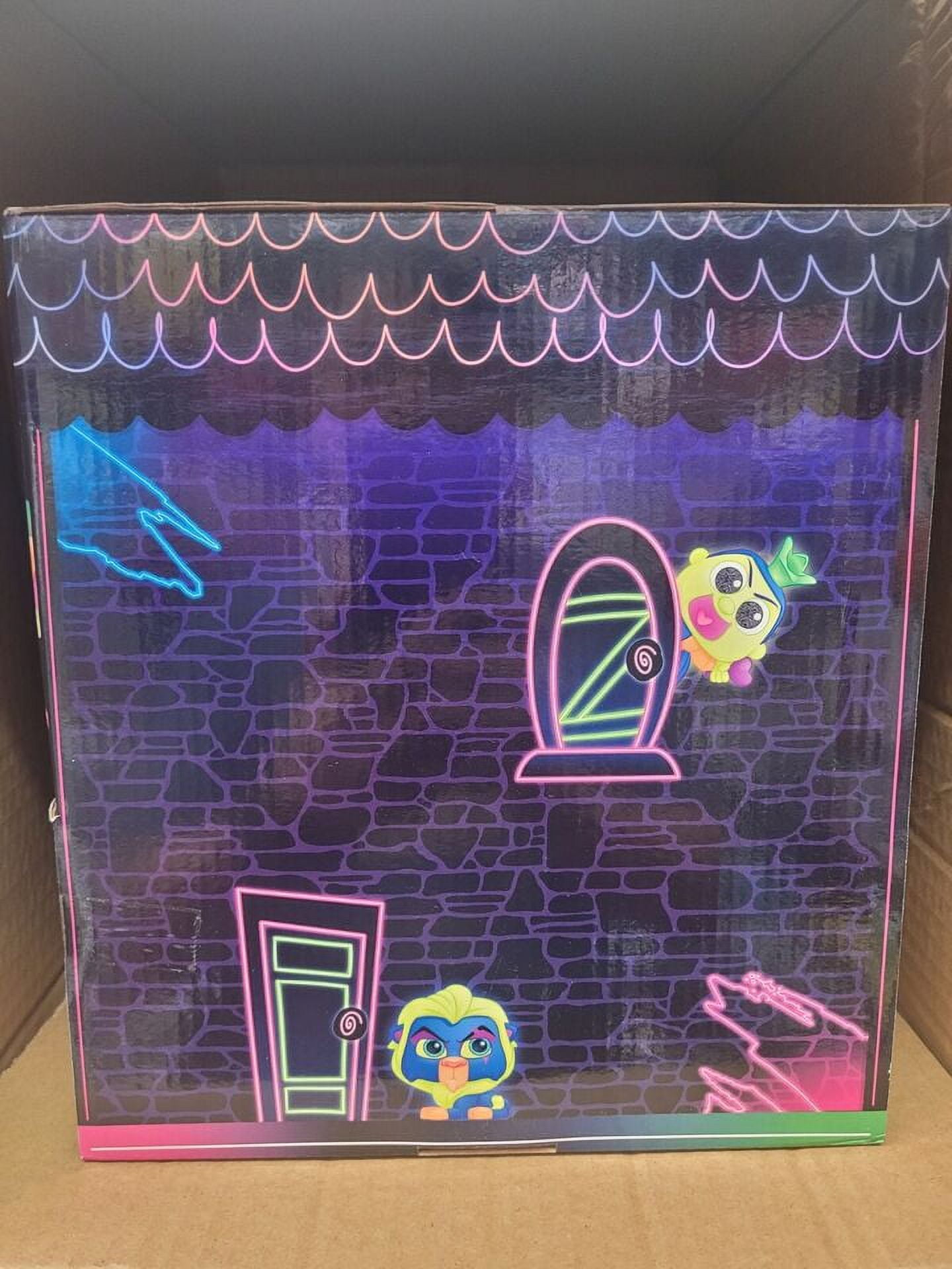 LOT OF 4 PIECES DISNEY DOORABLES VILLAINS BLACKLIGHT FIGURES BRAND NEW ...