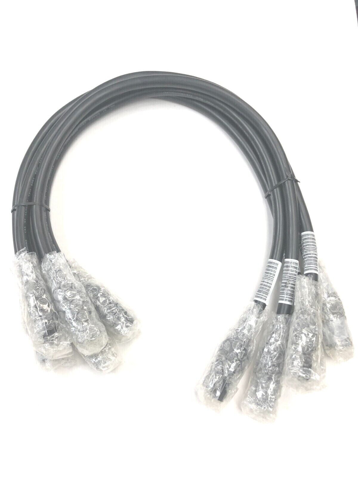 LOT OF 5 SAF-D-GRID T-LATCH PLUG DOUBLE END 32 inch 600V 90°C 14AWG ...