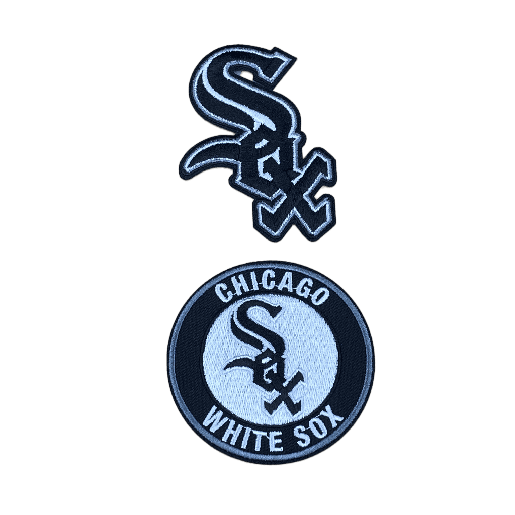 LOT SET OF 2 CHICAGO WHITE SOX MLB BASEBALL IRON ON PATCHES 3”x3 ...