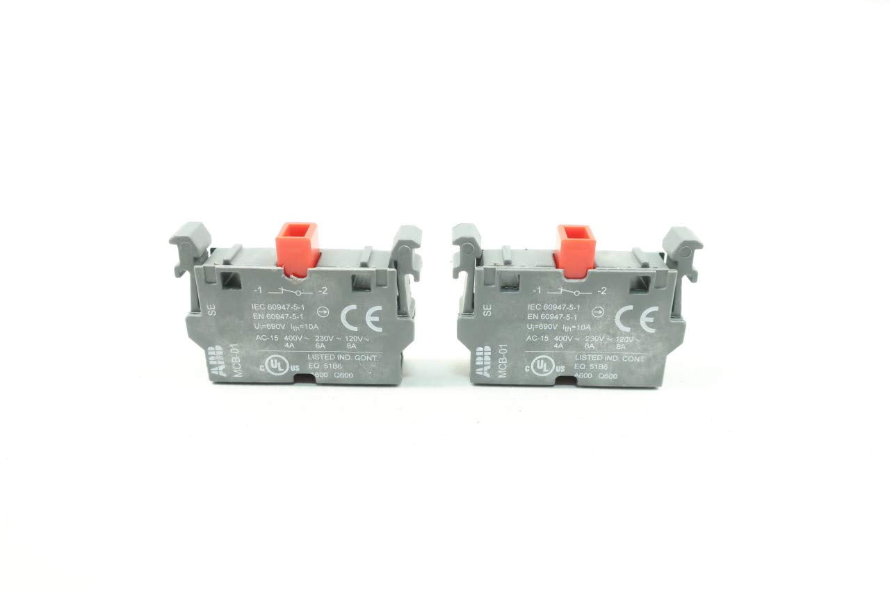 LOT of 2 MCB-01 Contact Block - Walmart.com