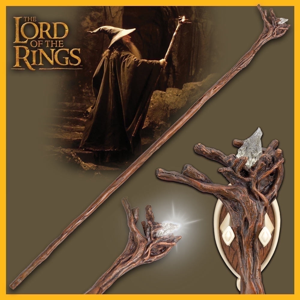 Illuminated Moria Staff of Gandalf - Officially Licensed Lord of the ...
