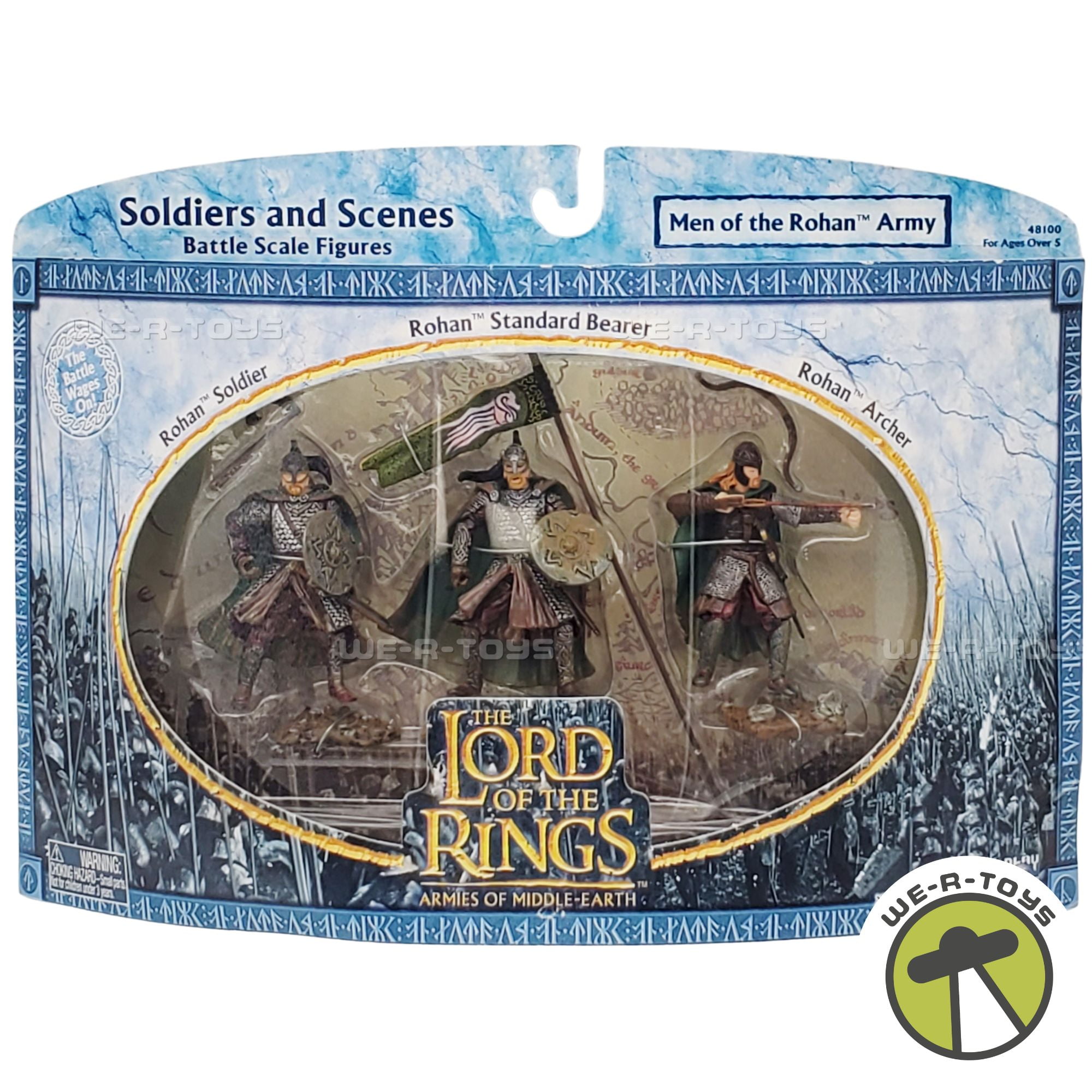 LOTR Men of the Rohan Army Action Figures & Accessories Play Along ...