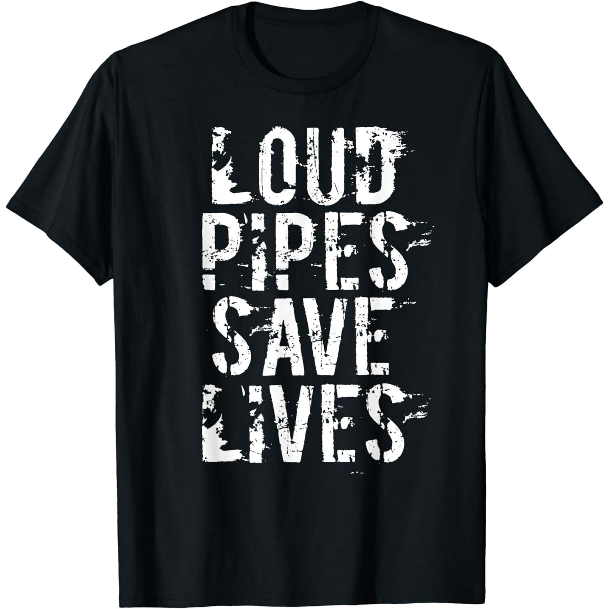 LOUD PIPES SAVE LIVES | Car Biker MUSCLE JDM Truck pure cotton T-Shirt ...
