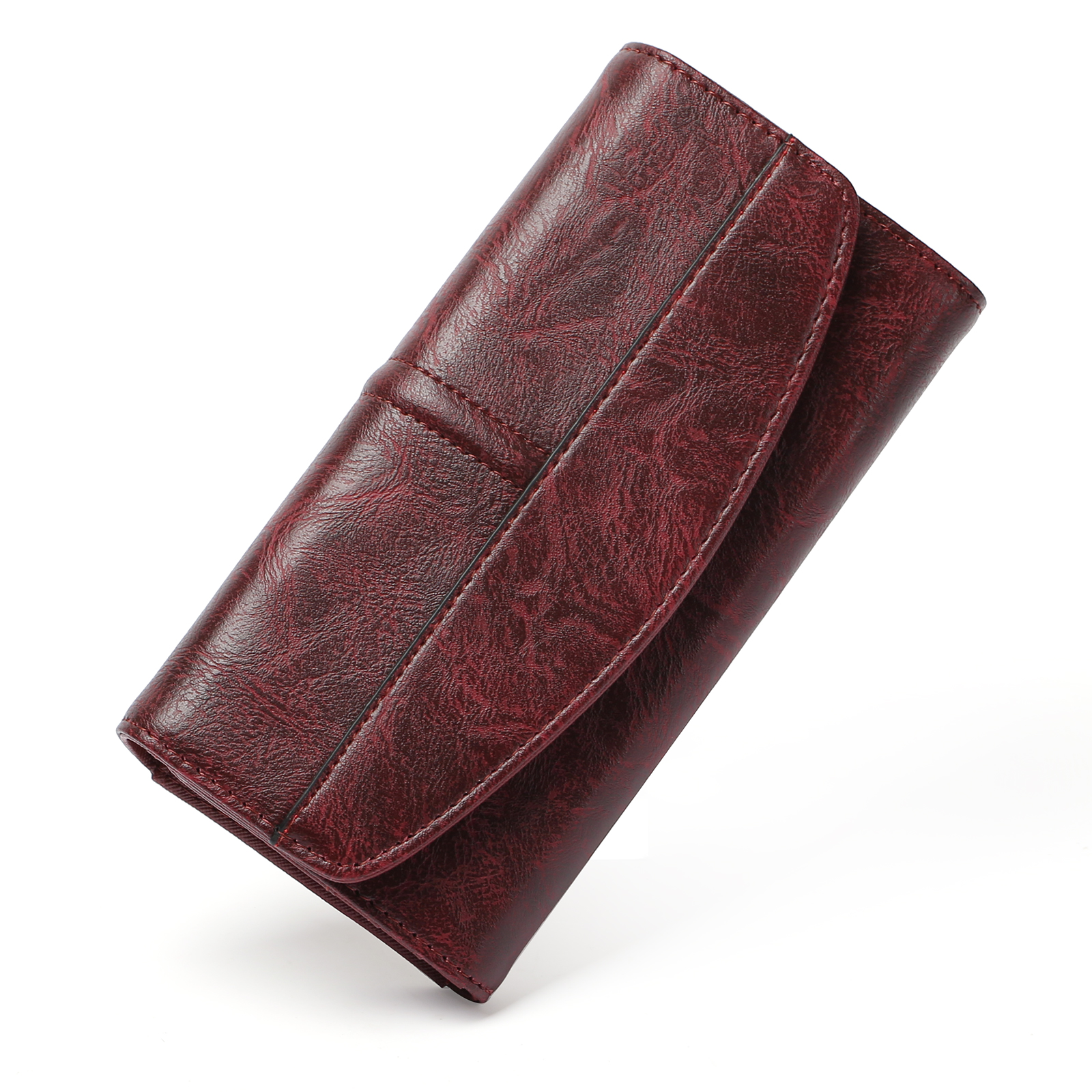 LOUEBICA Womens Wallet Large Capacity Leather RFID Blocking Wallets for ...