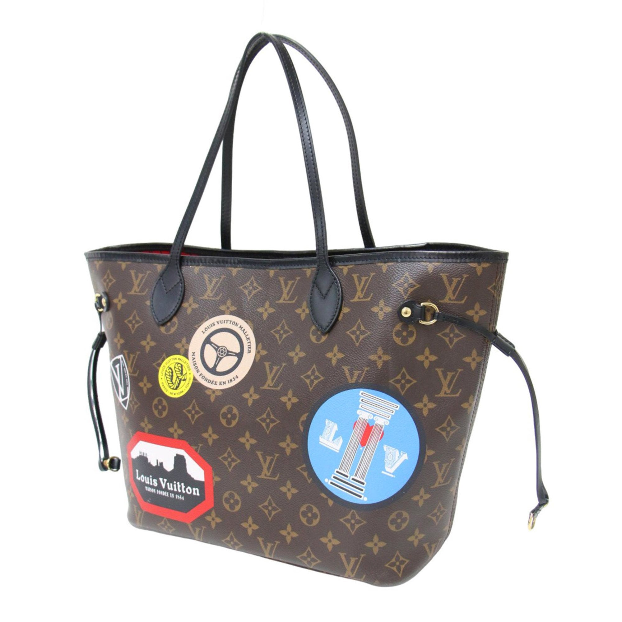Pre-Owned LOUIS VUITTON Louis Vuitton My Monogram World Tour Neverfull ...