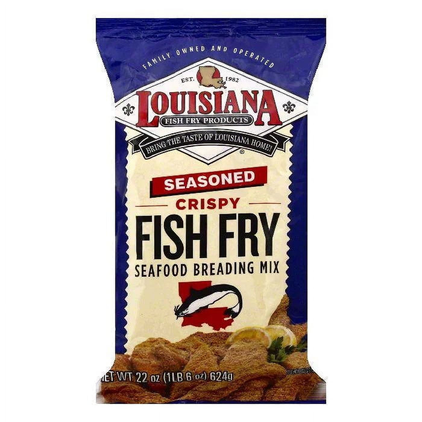 LOUISIANA FISH FRY MIX FISH FRY SSND FMLY PK 22 OZ - Pack of 12 ...