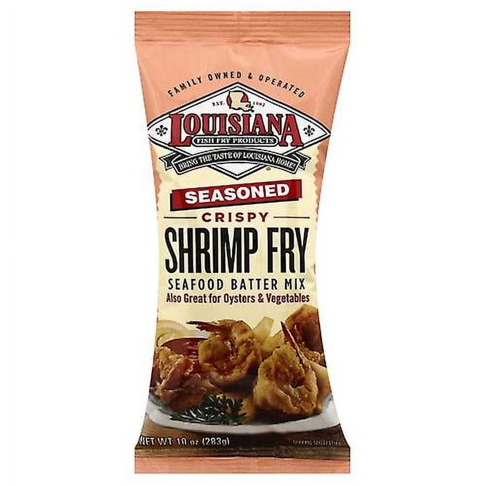 LOUISIANA FISH FRY MIX SHRIMP FRY 10 OZ - Pack of 12 - Walmart.com