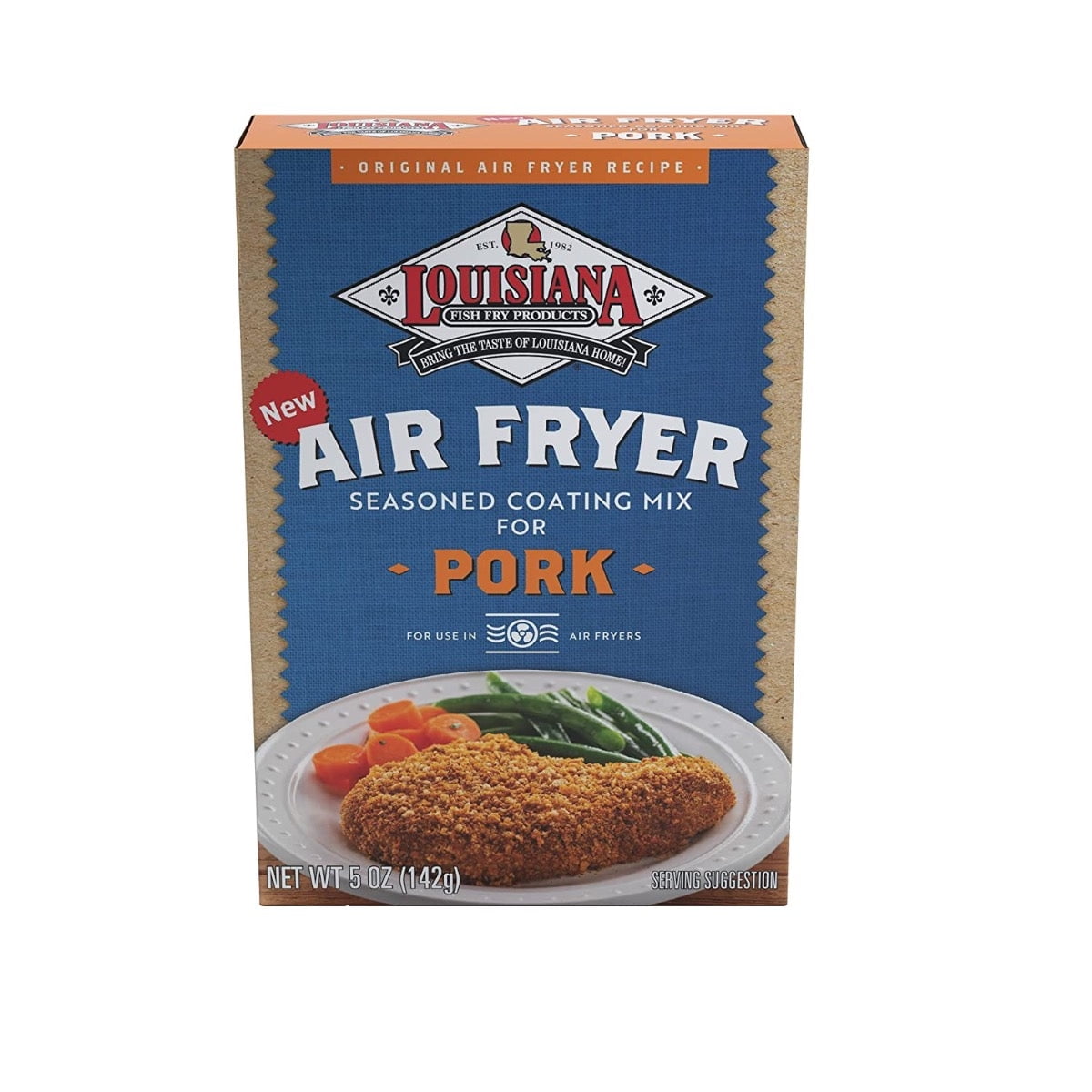 LOUISIANA FISH FRY: Crispy Mix Air Fry Pork Coating, 5 oz - Walmart.com