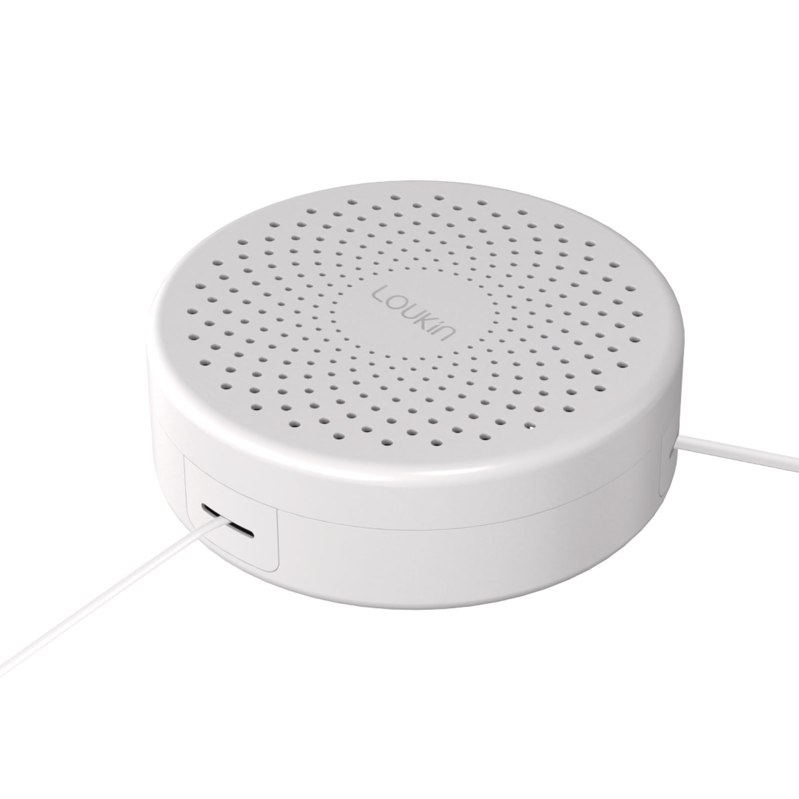 LOUKIN Wall Mounted Cable Management Box, Round Cord Organizer ...